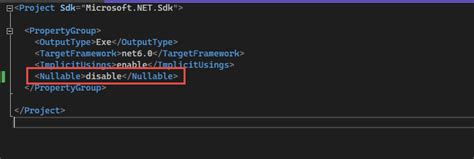 How To Handle Nullable Reference In Net 6