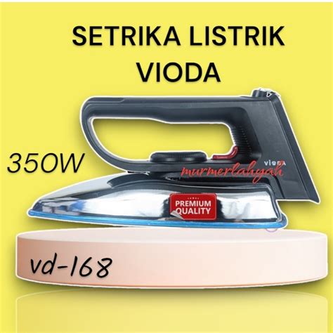Jual Setrika Vioda Setrika Listrik Automatic Iron Vd 168 4 Level Panas Shopee Indonesia