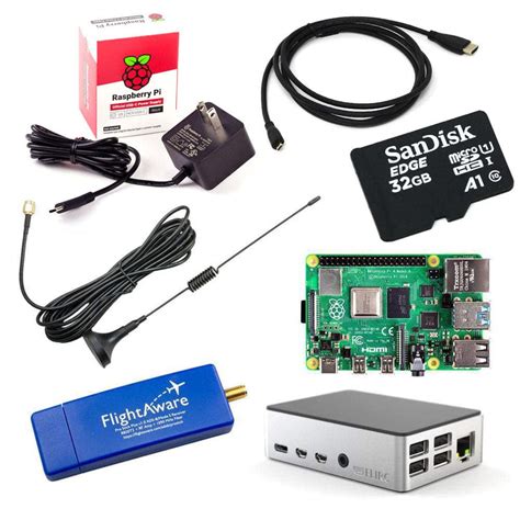 Raspberry Pi 4 Piaware Aircraft Tracking Kit The Pi Hut