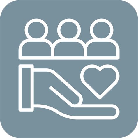 Ilustración Del Icono Del Vector De Ayuda Psicológica Del Conjunto De