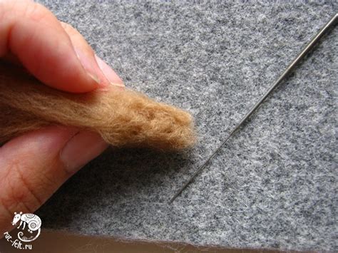 Как свалять котенка из шерсти МК для начинающих Basteln