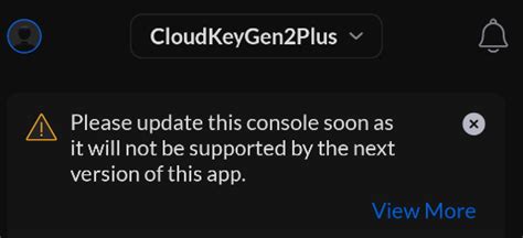 Keep Getting Update Notification In Unifi Protect App Help Please R
