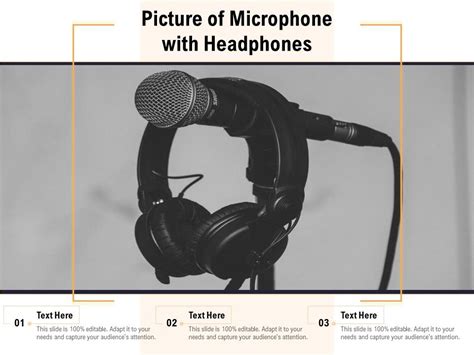 Picture Of Microphone With Headphones Ppt PowerPoint Presentation Infographic Template Design