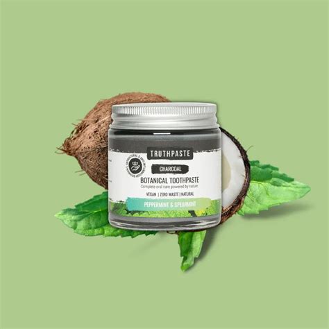 Truthpaste Natural Toothpaste Charcoal Peppermint 100ml Andkeep