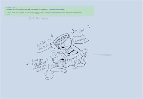 Rule 34 2boys Anal Dandys World Finn Dandys World Gay Sex Glisten Dandys World Laying