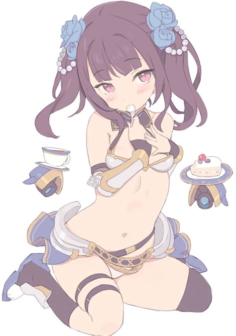 Blade Galaxist Commentary Request Copyright Request Highres 1girl Bare Shoulders Bikini