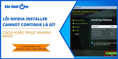 Lỗi Nvidia Installer Cannot Continue Là Gì Cách Khắc Phục Nhanh Nhất