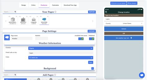How To Set Up Weather Api Key Swiftspeed App Builder