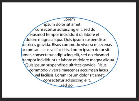 Solved Type Text Horizontally In An Ellipse Adobe Product Community