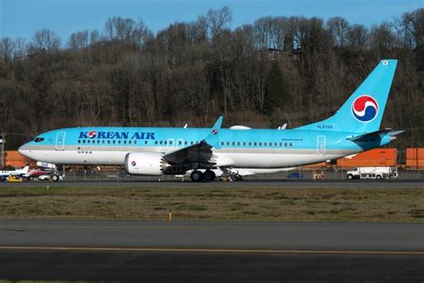 Korean Air Lines Boeing MAX HL V Images Aviation Media