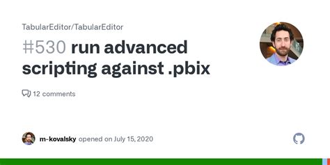 Run Advanced Scripting Against Pbix · Issue 530 · Tabulareditor