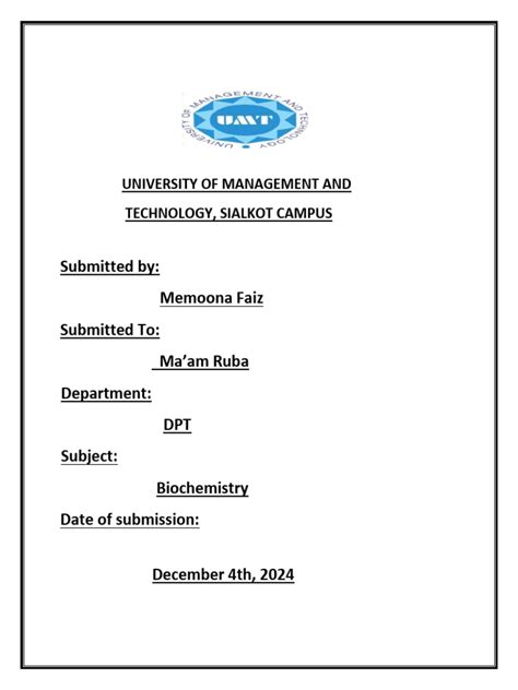 Biochemistry Assignment 1 Pdf Soft Drink Sugar