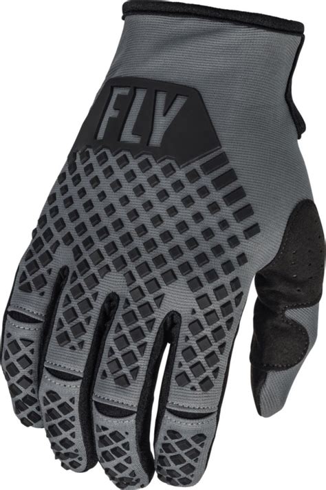 Перчатки FLY RACING KINETIС размер:M/9 серый/черный 376-410M — купить в ...