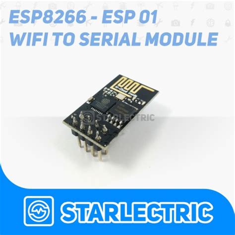 Jual ESP8266 ESP 01 ESP01 Wifi Serial Module Jakarta Barat Starlectric Tokopedia