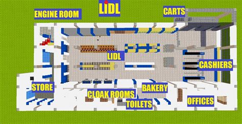 Lidl Supermarket Ultra Hq Minecraft Map