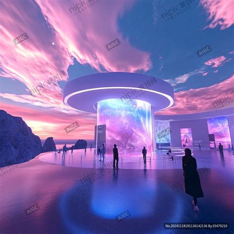 Ai创作图虚拟展览 数字体验馆 全场景数字化艺术馆 数字艺术展厅 元宇宙会议室 元宇宙舞台 科技体验馆 元宇宙智能科技 数字展馆 智慧展厅