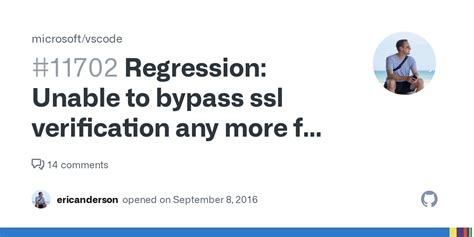 Regression Unable To Bypass Ssl Verification Any More For Corp