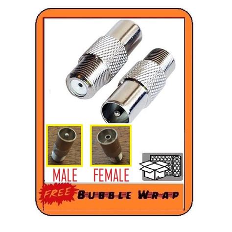 Jual Konektor Jack Sambungan Kabel Antena Tv F Jek Jack Besi U Receiver