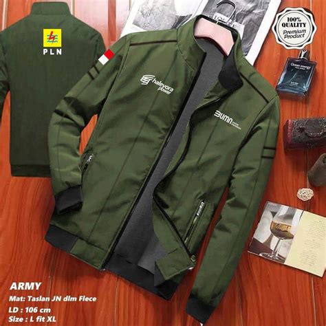 Jaket Pln Bumn Haleyora Power Outdoor Waterproof Terbaru Lazada Indonesia