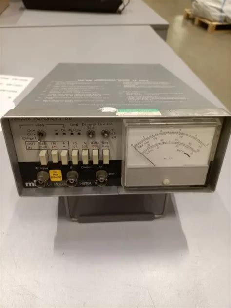 VINTAGE MARCONI INSTRUMENTS LTD FM AM MODULATION METER TF2304 NOT