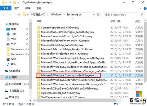 Win10小娜文件夹位置在哪？cortana文件在哪？win10系统教程系统粉