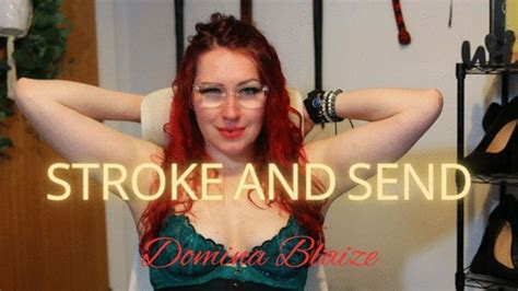 Stroke And Send Domina Blaize Clips Sale