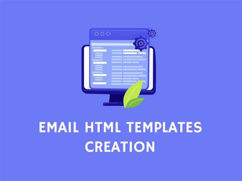 An HTML Email Template Upwork