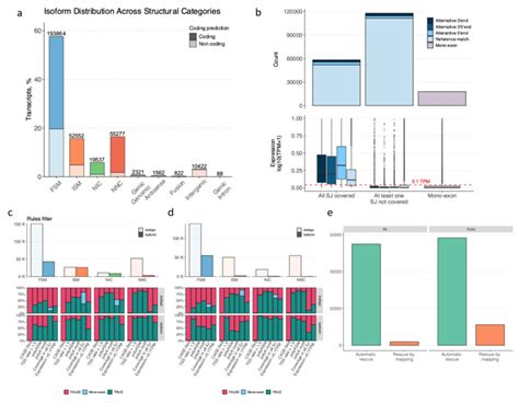 TALON QC And Filtering A Isoform Distribution Across Structural