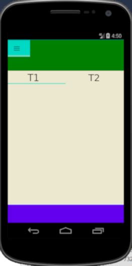 Viewpager Tablayout Navigationview Des Fragments Qui Ne Mettent