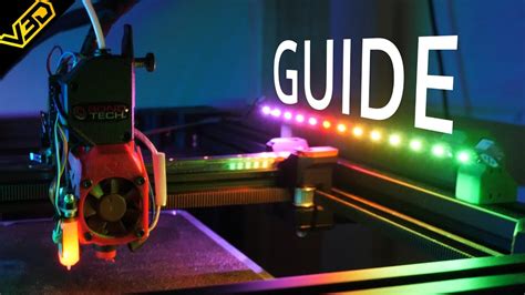 Complete Guide For 3d Printer Led And Rgb Lighting With Klipper Youtube