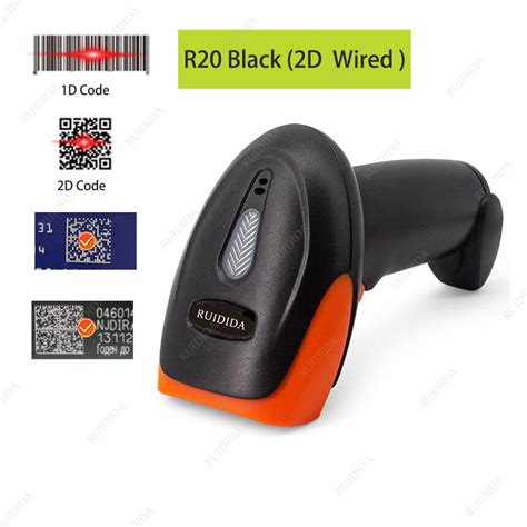 Scanner 2D 2 4G Wireless Bar Code Scanner Bluetoot Vicedeal
