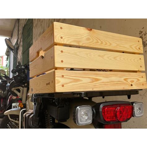【錡木作】ct125機車後箱 實木後箱 箱桌 多功能後箱 露營 各式機車 外送箱 機車置物箱 咖啡攤車 市集餐車 客製化 蝦皮購物