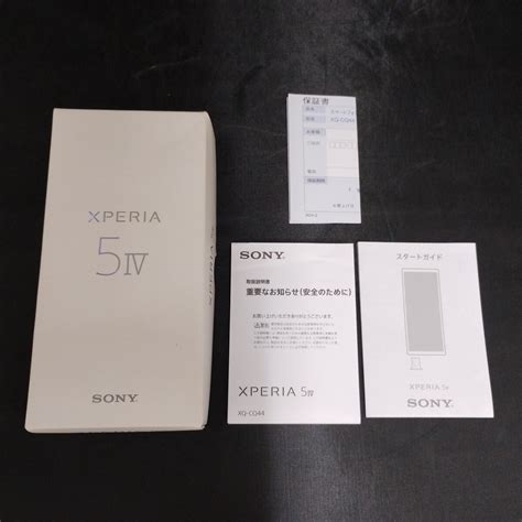 Yahooオークション Sony スマートフォン Xperia 5 Iv Xq Cq44