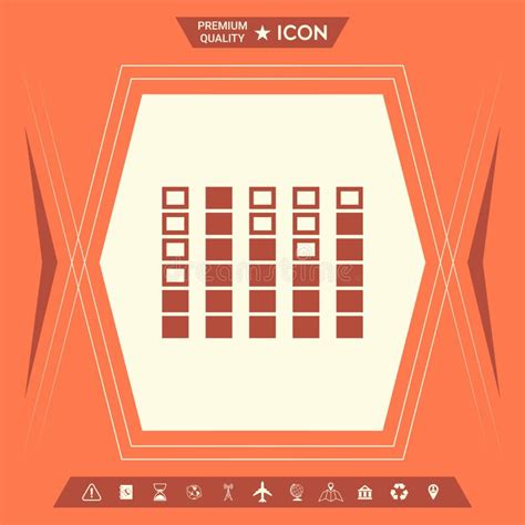 Spectrum Analyzer Equalizer Icon Stock Vector Illustration Of Audio Graph 124823413