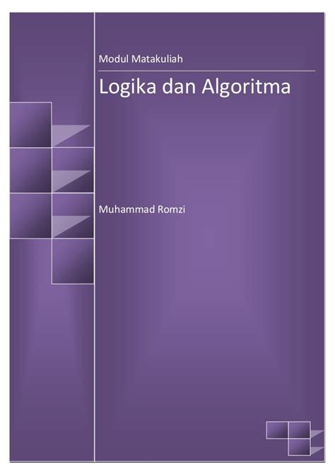 modul logika dan algoritma