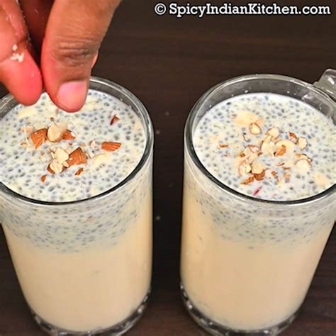 Milk Sarbath Pal Sarbath Summer Drink Milk Sarbath Recipe How