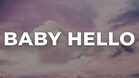 Rauw Alejandro & Bizarrap - BABY HELLO (Letra/Lyrics) | Official Music ...