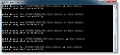 Create A Bunch Of Dns Entries Using Powershell And Dnscmd Exe