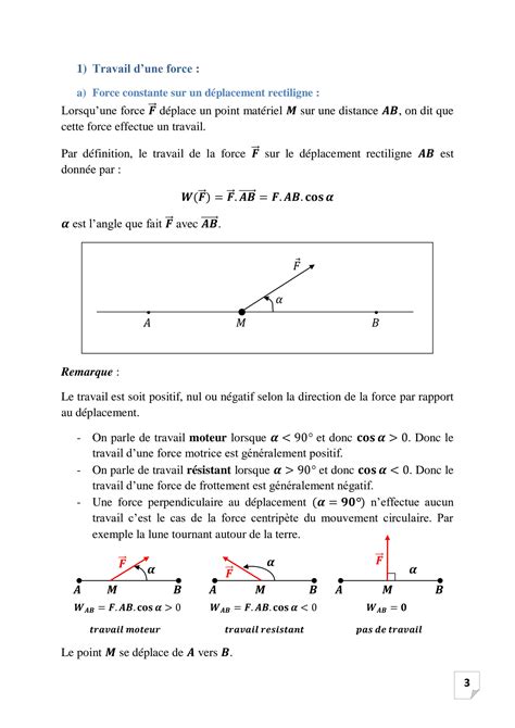 SOLUTION Chapitre 5 Travail Et Nergie Studypool