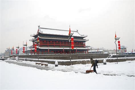 一下雪西安就成了千年古都長安 每日頭條