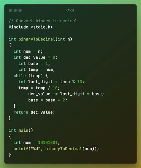 Chinar Singla On Linkedin Day93 Binarytodecimal Programmingbasics