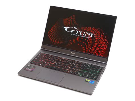 【hothotレビュー】cpu刷新で性能アップ。スッキリしたデザインが逆に光る156型ゲーミングノート「g Tune E5 165」を