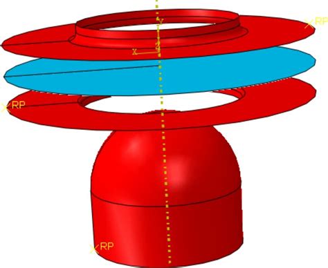Tooling Assembly Configuration Of The Numerical Analysis Used In Abaqus