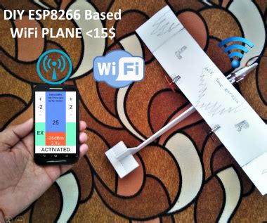 Diy Wifi Controlled Tiny Plane