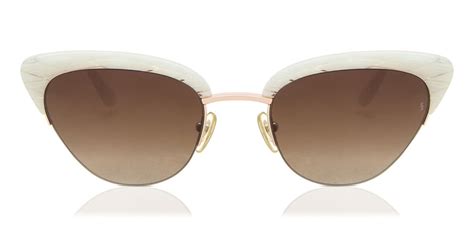 Sunday Somewhere Pixie Mop Sunglasses White Visiondirect Australia