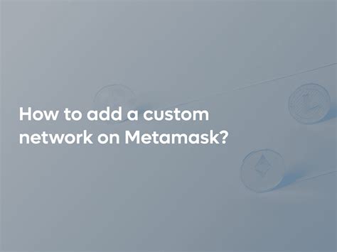 How To Add A Custom Network On Metamask Sushi 🍣