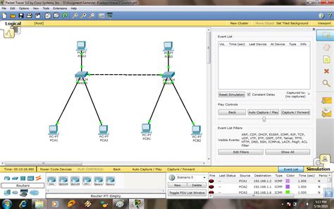 VLAN DATABASE DENGAN DUA SWITCH