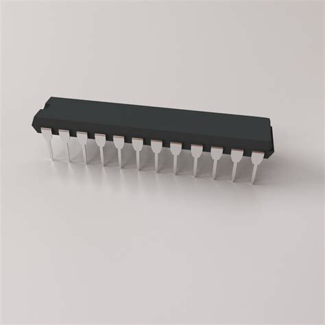 마이크로 칩 3d 모델 10 max free3d