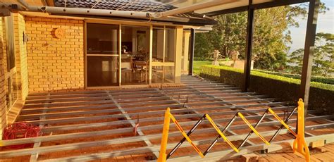 Deck SubFrame What Materials Can Be Used For A Deck Subframe