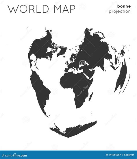 World Map Stock Vector Illustration Of Chart Global 144965857